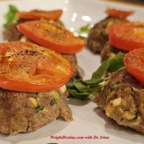 GREEK MEAT PATTIES with FETA | Eating to Lose Weight. Your GPS to ...